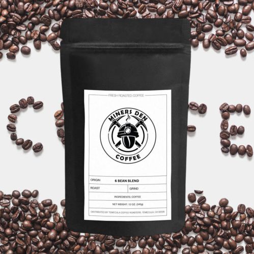 6 Bean Blend - Espresso Blend – Miners Den Coffee